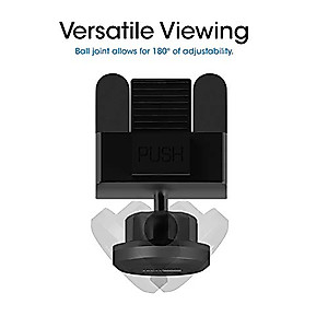 TechMatte MagGrip Universal Magnetic CD Slot Mini Car Mount with Extra Strong Magnetic Grip (1 Pack)