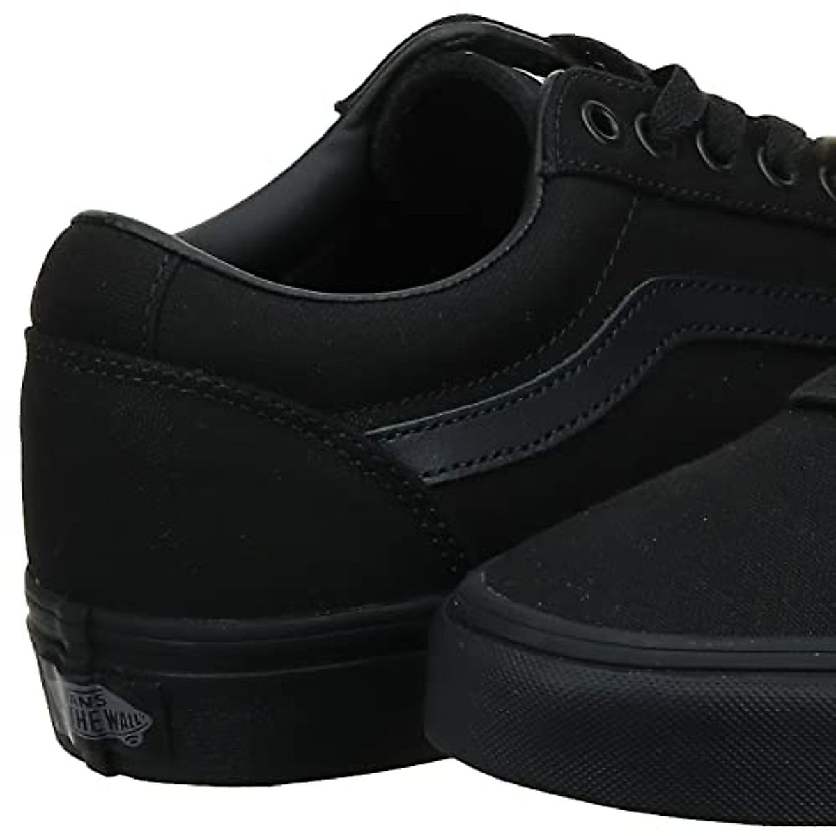 Vans Men's MN Ward Sneaker, Black/Black, 11