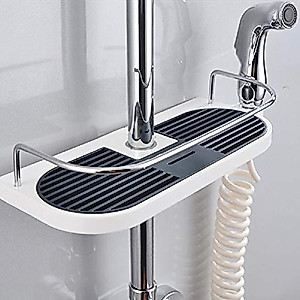 Hztyyier Shower Caddy Shelf Bathroom Shower Rack Organizer Holder for Bath Ball, Shampoo, Conditioner,and Other Bathroom Accessories