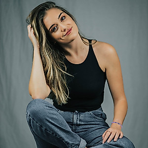 Meztole Always Believe in Yourself Butterfly Bracelet Adjustable String Butterfly Charm Purple Bracelets for Women,Hand Woven Lucky Bracelet Butterfly Jewelry Friendship Bracelet for Women (Purple)