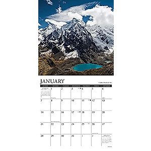 Willow Creek Press Mountain View Monthly 2024 Wall Calendar (12" x 12")