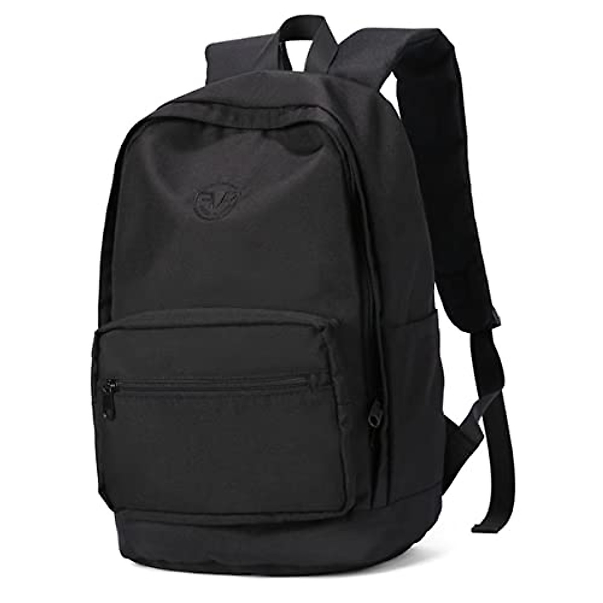 coowoz School Backpack Waterproof Black Bookbag College High School Bags For Boys Girls Lightweight Travel Rucksack Casual Daypack Laptop Backpacks For Men Women(Black2)