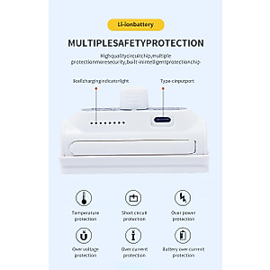 SLAJOY Small Portable Charger 5000mAh Ultra-Compact Power Bank Cute Compatible with iPhone 14/14 Pro Max/13/13 Pro Max/12/12 Pro Max/11 Pro/XS Max/XR/X/8/7/6/Plus Airpods and More,White