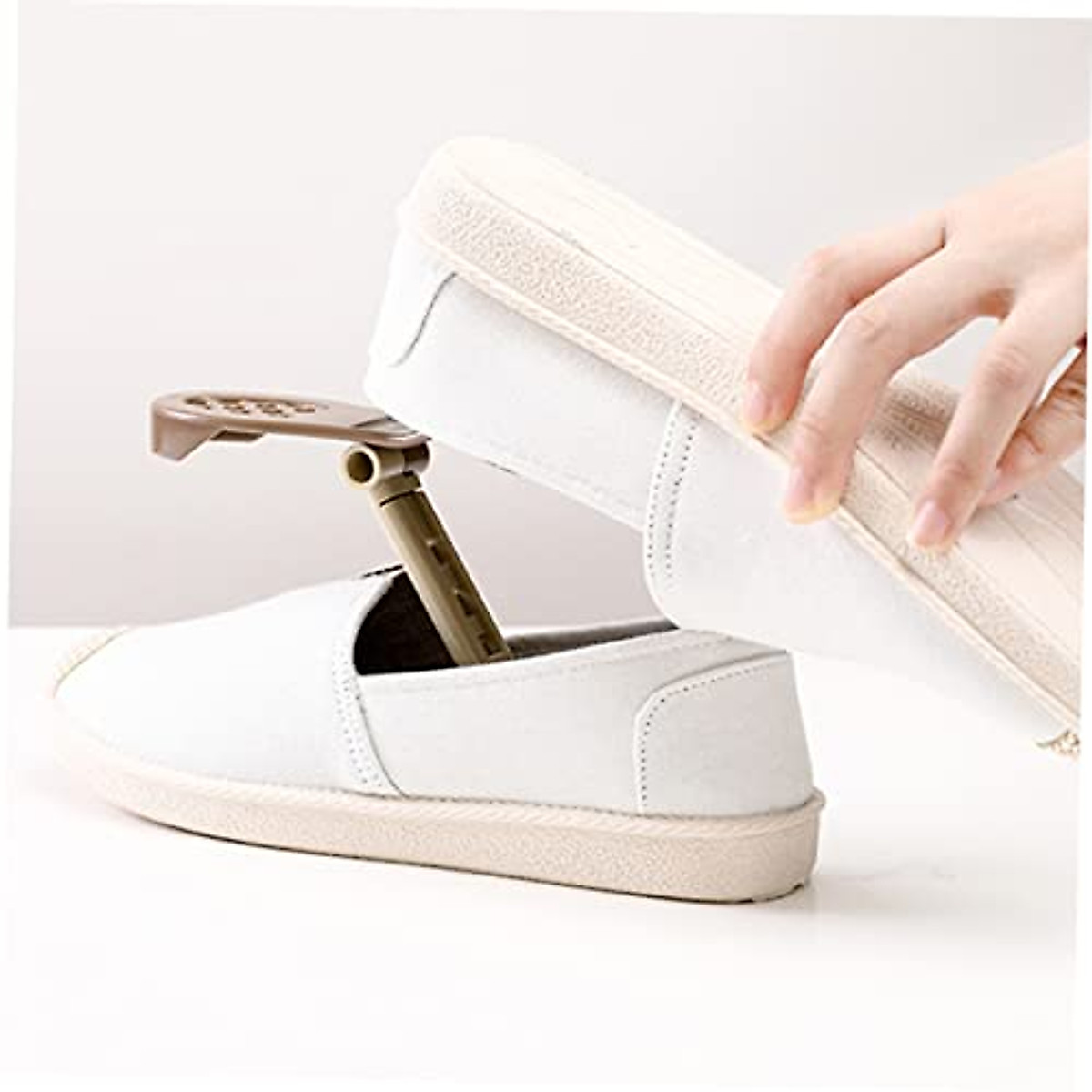 Abaodam Shoe Organizer Shelving Brackets Shoe Rack for Closet Adjustable Shelf Brackets Stackable Shoe Slots Adjustable Shoe Slots Closet Shoe Organizer Shoe Slots Rack Shoes Holder Japan