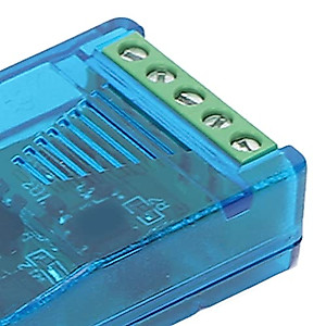 BOTEGRA MOS Tube Control Module, USB Relay Module USB Intelligent Control Switch DC 5-24V 5A 1 Channel for Computer(Relay Module with Housing)