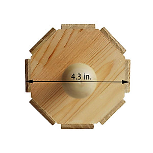 Wooden Percussion Instrument with Mallet Orff Multi Sound Educational Early Learning Musical Instrument