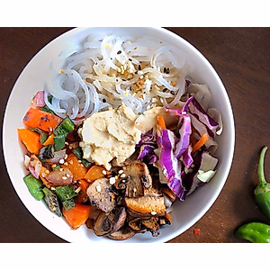 Miracle Noodle Angel Hair Pasta - Plant Based Shirataki Noodles, Konjac Noodles, Vegan, Gluten-Free, Low Carb Pasta, Paleo, Low Calorie Noodles, Soy Free, Non-GMO, Keto Pasta Noodles - 7 Oz, 6-Pack