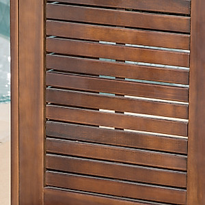 Christopher Knight Home Riviera Acacia Non-FSC KD Wood Bar, Rich Mahagony, Dimensions: 39.40”L x 16.50”W x 43.30”H