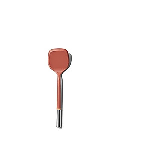Material, The Soft-Edge Turner Spatula For Flipping, Folding, Mixing & Scraping, BPA-Free Silicone, Dishwasher-Safe, Terracotta