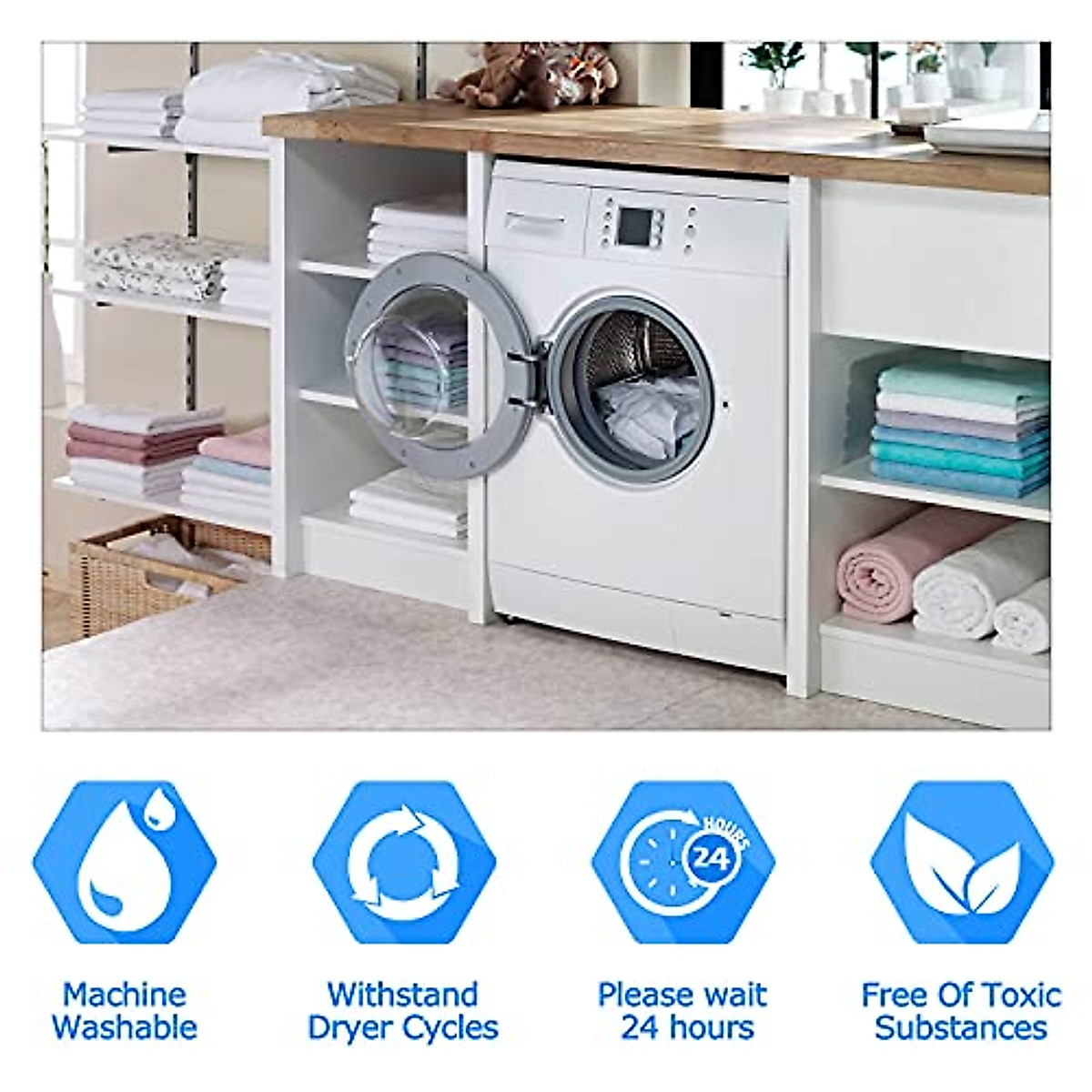 GREENCYCLE Fabric Iron On Clothing Label Tape Compatible for Brother P-Touch TZe-FA231 TZ-FA231 AZE FA231 Black on White 1/2 inch x 9.8 ft 12mm x 3m for PT-P750W PT-H110 PT-D210 PT-D600, 2 Pack