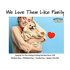 Showseason EarBClear® Ear Wash for Dogs 16 oz. | Witch Hazel Base | Naturally Derived Ingredients | Cleans and Deodorizes | Cruelty-Free