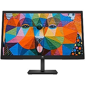 HP 2023 Newest Monitor, 21.45 Inch FHD IPS, 1920 x 1080 at 75Hz Refresh Rate, AMD Adaptive Sync, Response Times 5 ms, Contrast Ratio 3000:1, HDMI and VGA inputs, Black