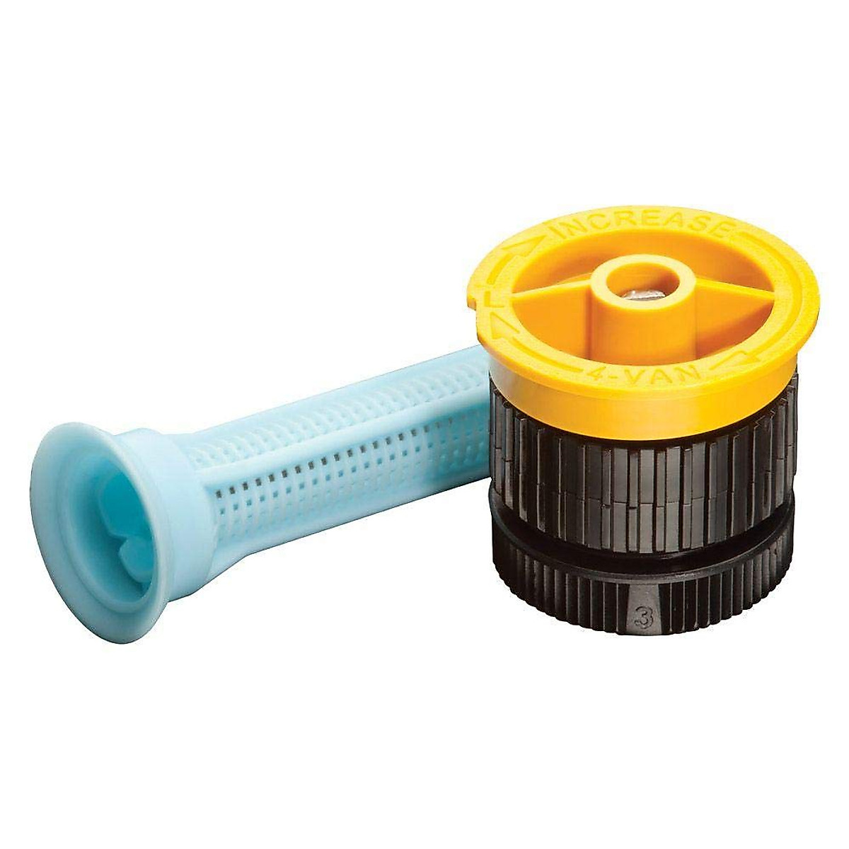 Rainbird Variable Arc Adjustable Sprinkler Nozzle, 3 to 4 Foot Radius