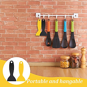 10 Pcs Plastic Scraper,Plastic Spatula Paint Scrapers Flexible Resin Scraper Putty Knife Air Bubble Remover Sticker Installation Tool for 3D Printing Resin Removal,Spackling,Patching,Decal,Wallpaper