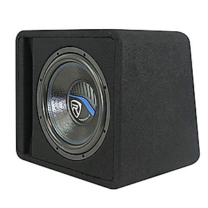 Rockville VS12K54 12" K5 1400w Car Subwoofer in Vented Sub Enclosure Box - 4 Ohm,Black