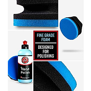 Adam’s Hand Polish Paint Revive | Ultimate Top Coat Polish & Glaze Infused with Polymer Protection Wax Sealant | Correct, Finish, & Protect New Mirror Like Finish All-in-One Formula (12oz)