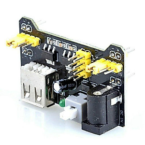 Gump's grocery MB102 Breadboard Power Supply Module 3.3V 5V for Arduino Solderless Breadboard