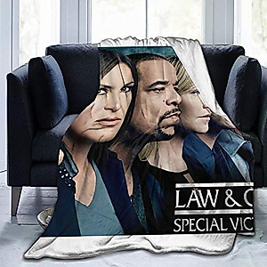 Eppedtul Law & Order SVU Team Ultra-Soft Micro Fleece Blanket Couch 60"" X50