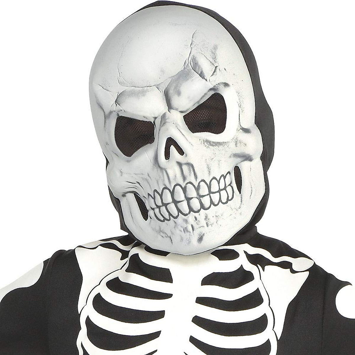 amscan Glow in The Dark X-Ray Skeleton Costume Small (4-6)- 3 pcs., multicolored
