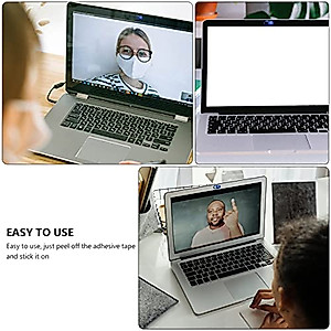 SOLUSTRE Desktop Camera Desktop Camera Desktop Camera 4pcs Laptop Sticker Protector for Blocker Webcam Desktop Anti- Peeping Covers Slide Camera Smartphones Thin Notebook Anti Sky Privacy Tableta