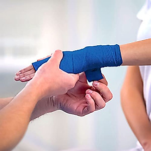 12-Pack Colorful Self Adhesive Stretch Bandage Wrap, 3 Inches x 6 Yards Adherent Cohesive Vet Tape for First Aid, Sports Athletes, Animals, Pets (6 Bright Colors)