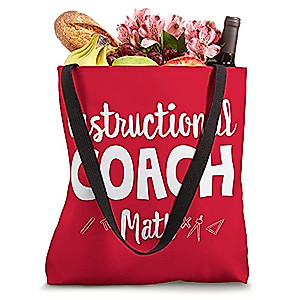 Instructional Coach Math Crew Back to School Matching Group Tote Bag