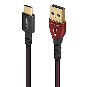 AudioQuest 1.5 m Cinnamon USB-C > A High-Definition Audio Cable