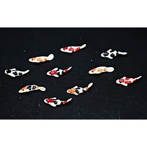 Buy Easy 10 Mix Colorful Koi Fish Fairy Garden Animal Dollhouse Miniature Docoration