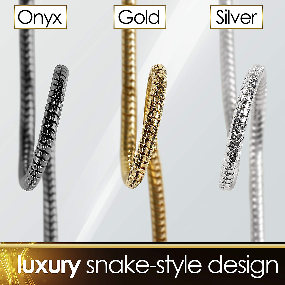 SIGONNA Eyeglass Chains for Women - Metal Glasses Chain - Eyeglasses String Holder Around Neck - Eyeglass Chains Cords Necklace Strap - 3 Pcs