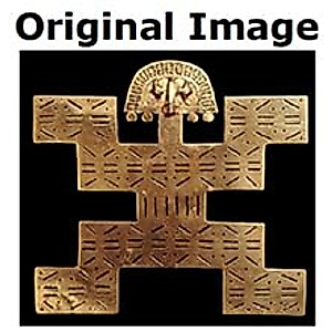 MADE IN USA - Reproduction of The Pre Columbian Tolima Pendant, from ILANET Museum Collection