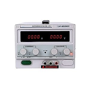 DC Power Supply, Lab Adjustable Power Supply Switching DC Regulated High-Precision Programmable Power Supplies 60V 20A,Electroplating DIY