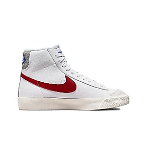 Nike Youth Blazer Mid '77 (GS) Gym Red Smoke Grey SZ 6