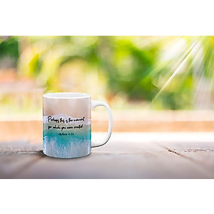 TJ Originals Esther 4:14 Perhaps This Is The Moment Gifts for Her - Bible Verse Graduation Drinkware- 11oz Ceramic Mug - Best Christian Office BFF Gifts for Women Friends