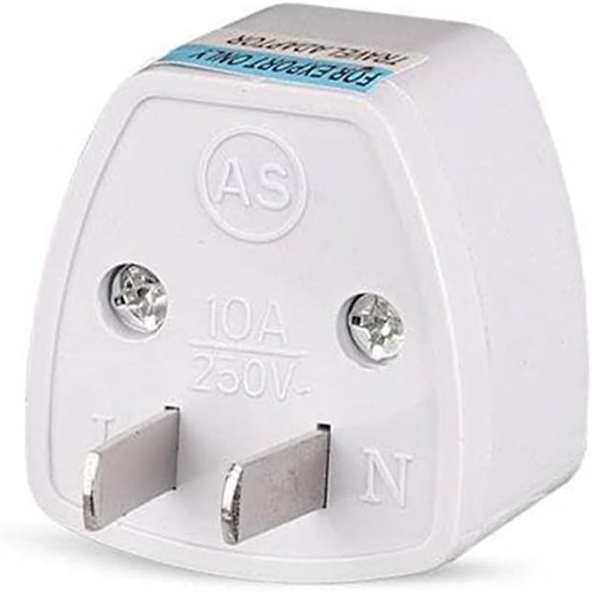 ANRANK 2 Pack UAE25010AK High Performance Universal UK/EU/AU to US Adapter Travel Power Plug Adapter Converters