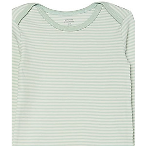 Amazon Essentials Baby Girls' Cotton Sleeper Gowns, Pack of 3, Pink, Berry, 6 Months