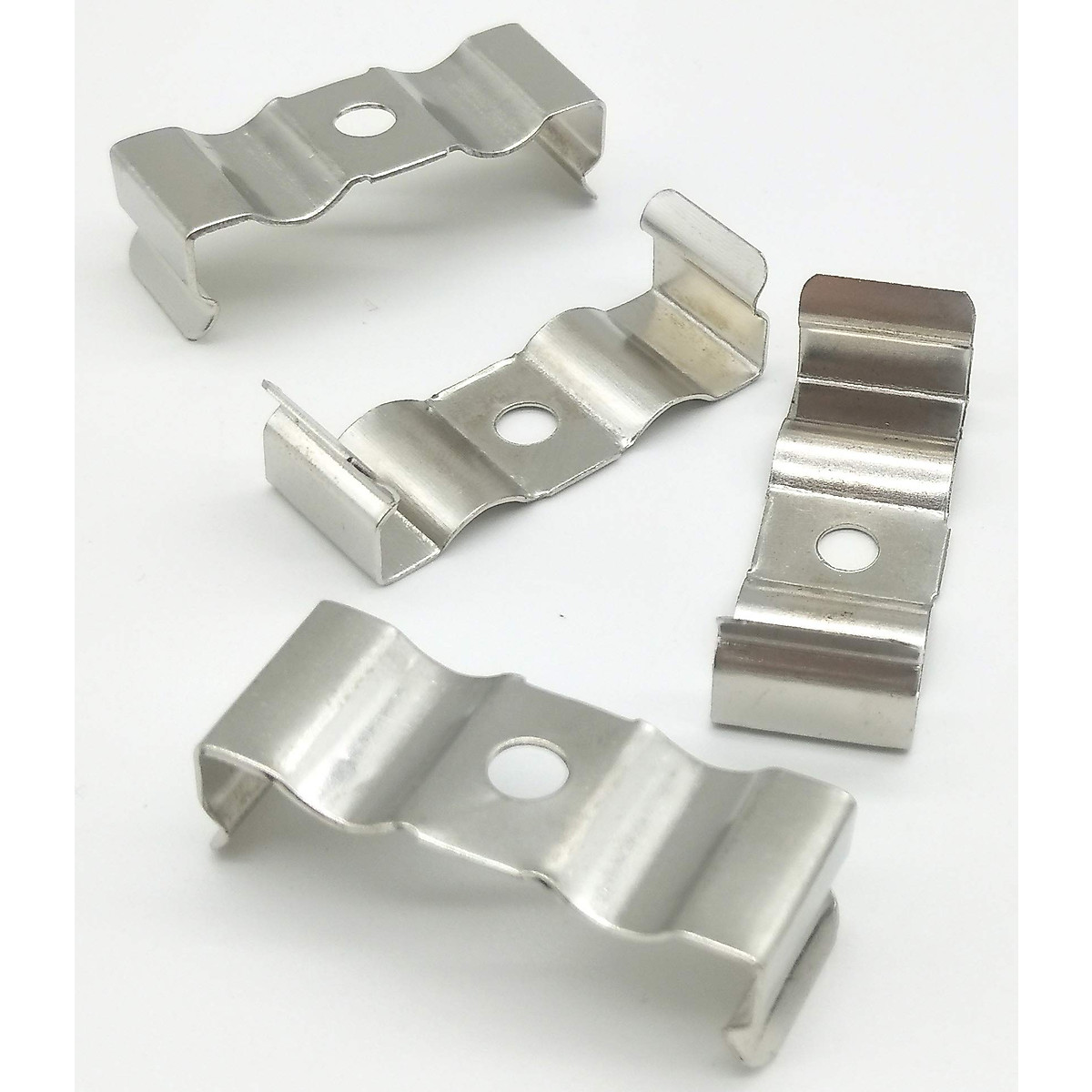 Traovien T8 LED Light Bulbs 20 Clips Holder Bracketr for Lamp Socket Shop Light Fixture, Led Ceiling Lamp(20pcs) (31mm/1.22inch)