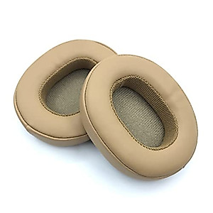 Replacement Ear Pads for Skullcandy Hesh 3/ANC/Evo and Crusher Wireless/ANC/Evo/360 and Venue ANC Over-Ear Headphones,Protein Leather and Memory Foam Cushions Ear Muffs Covers - Deep Red