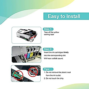 Miss Deer Compatible LC3037 Ink Cartridges High-Yield Replacement for Brother LC 3037 XXL LC-3037XXL LC3037BK for MFC-J6945DW MFC-J6545DW MFC-J5845DW MFC-J5945DW (Black Cyan Yellow Magenta, 4 Packs)