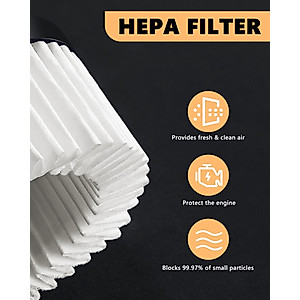 32 083 09-S Air Filter for Kohler 7000 Series, 20-26 Hp Engines, KT715 KT725 KT730 KT735 KT740 KT745 KT600 KT610 KT620, 4 Pack