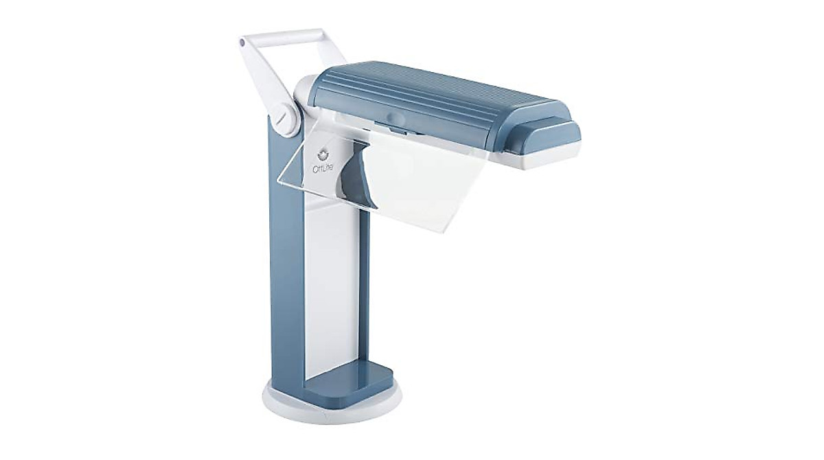 OttLite 13W Magnifier Task Lamp - Portable & Adjustable
