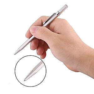 Scriber, Scriber Pen, Asixx Carbon Steel Tip Pocket Scriber Pen Scribing Tool Marking Lines for Glass Tiles for Scribing on Glass, Tiles and Many Other Hard Brittle Materials