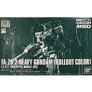 Bandai HG 1/144 FA-78-2 Heavy Gundam [Rollout Color] Model kit