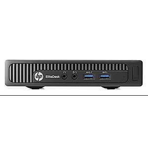 HP Mini PC 800 G1 Elitedesk Micro Desktop Computers Renewed,Intel Quad Core i5 up to 3.0GHz, 8GB Ram 256GB SSD, WiFi, VGA, Keyboarb & Mouse Included, Windows 10 Pro