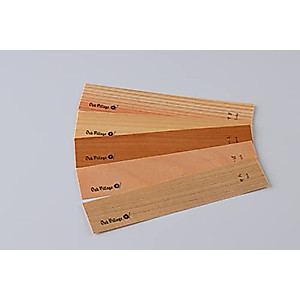 Wooden Bookmark for Men Women Book Lovers, Five Types of Japanese Wooden Bookmark Set, Handmade Book Markers, Book Markers for Reading, Bookmarks Gifts