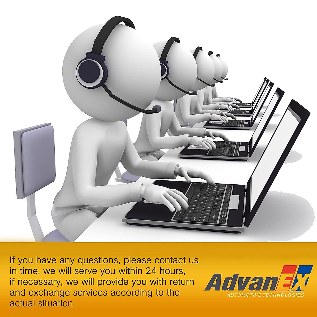 AdvanEX Mass Air Flow Sensor Meter Compatible with 04-07 Nissan Pathfinder Titan Frontier Altima Versa Armada Xterra / 04-08 Infiniti G35 FX35 M35 QX56 M45 Replaces OE 22680 7S000 86-50036 AF10141