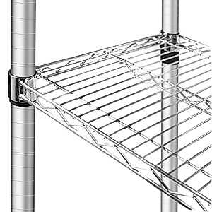 GRIDMANN Stainless Steel Commercial Work Table with Wire Shelf, NSF-Certified, 49 x 24 Inch