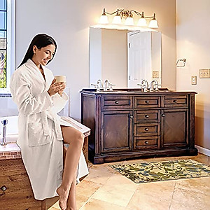 House, Home and More Skid-Resistant Carpet Indoor Area Rug Floor Mat – Botanical Daydream – Golden Beige – 3 Feet X 3 Feet