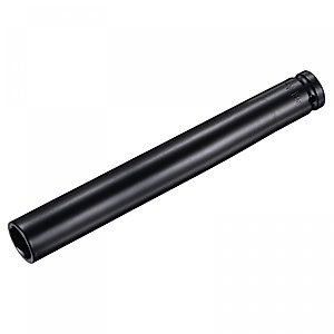 uxcell 1/2" Drive by 19mm Deep Impact Socket, Heat-Treated CR-V Steel 8" Length, 6-Point Metric Sizes