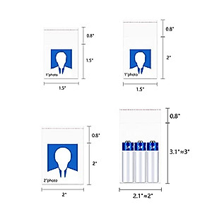 Doutop 200pcs 2x3 Clear Cellophane Bags 1mil Self Adhesive Bags OPP Plastic Cellophane Bags for Jewelry Earrings Candies Bakery Candle Soap Cookie 4 Sizes to Choose from