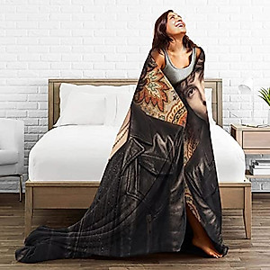 Finn Wolfhard Blanket Ultra-Soft Micro Fleece Blanket for Couch Bed Car Warm Throw Blanket Suitable for All Season